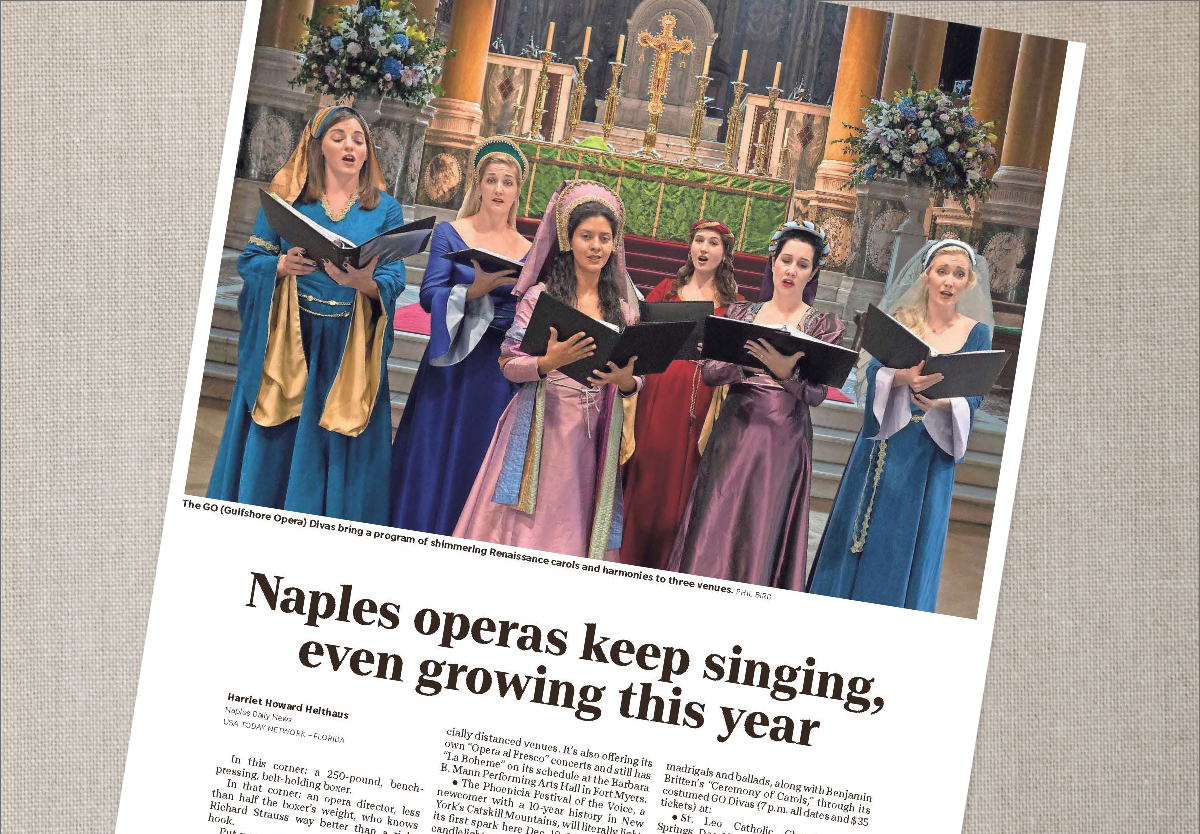 Naples Operas Keep Singing, even growing this year - Opera Naples